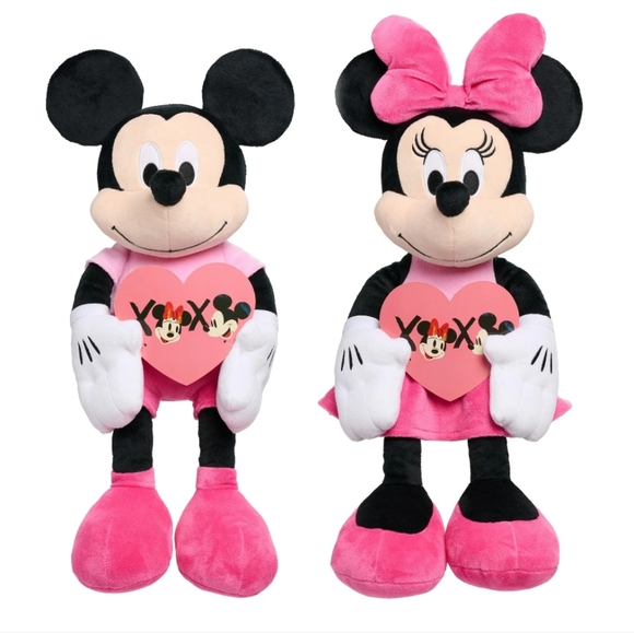 Disney | Toys | Disney Mickey And Minnie Mouse Plush Set | Poshmark